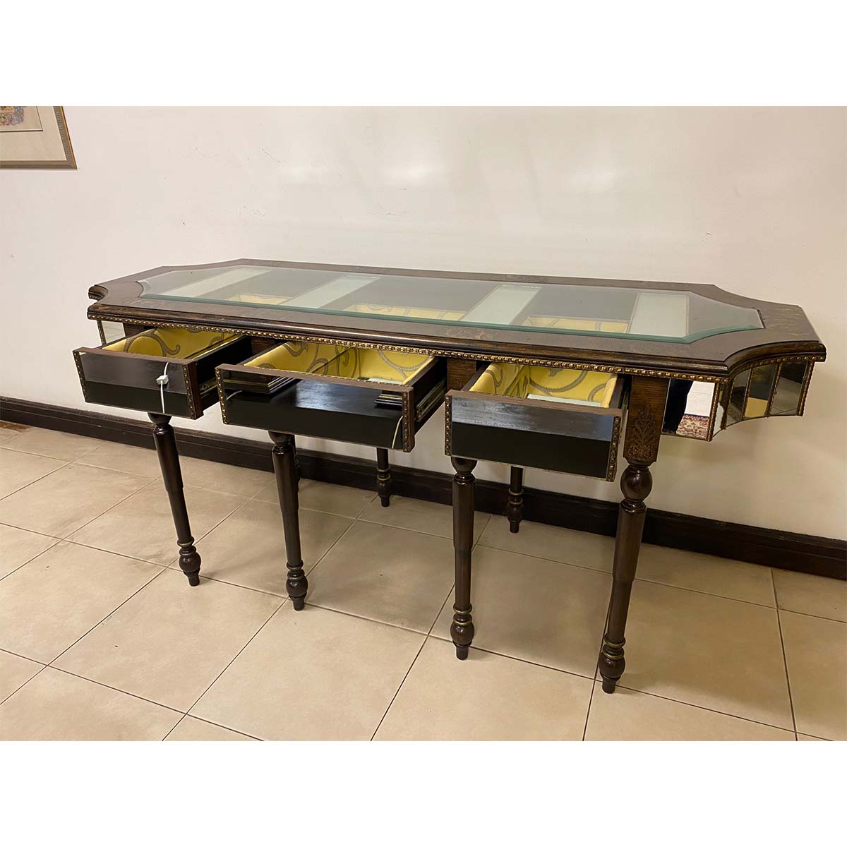 Console with Display Drawers-SoUnique.PK