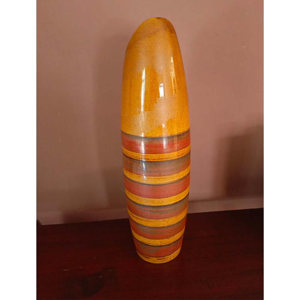 Earthy Ceramic Vase - SoUnique.PK